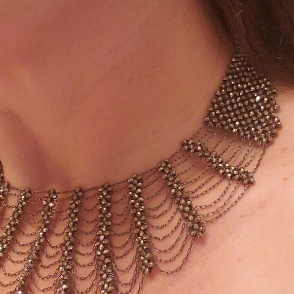 Millannia | Jewelry | Millannia Corrine Delicate Crystal Chain | Poshmark